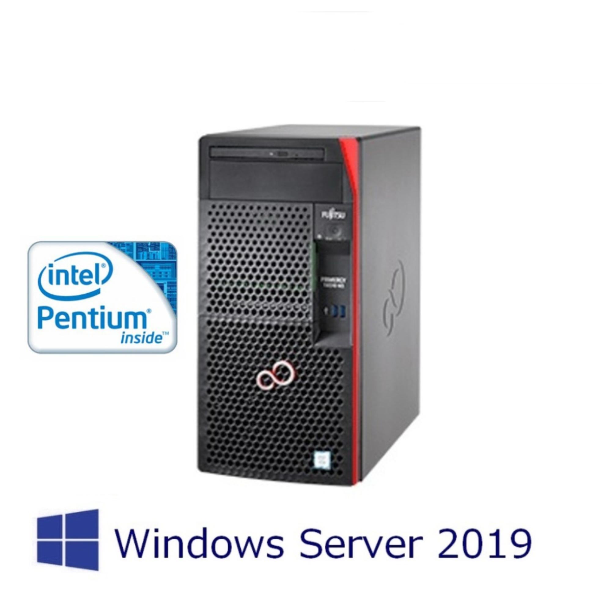 新品 Fujitsu PRIMERGY(プライマジー) TX1310 M3 Pentium G4560 + WS2019Std ...