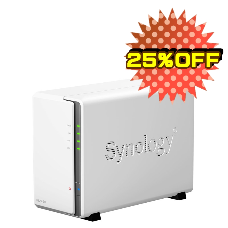 年度末限定セール！ Synology(シノロジー) DiskStation DS216se | PCSERVER1.JP 日本屈指の法人向け ...